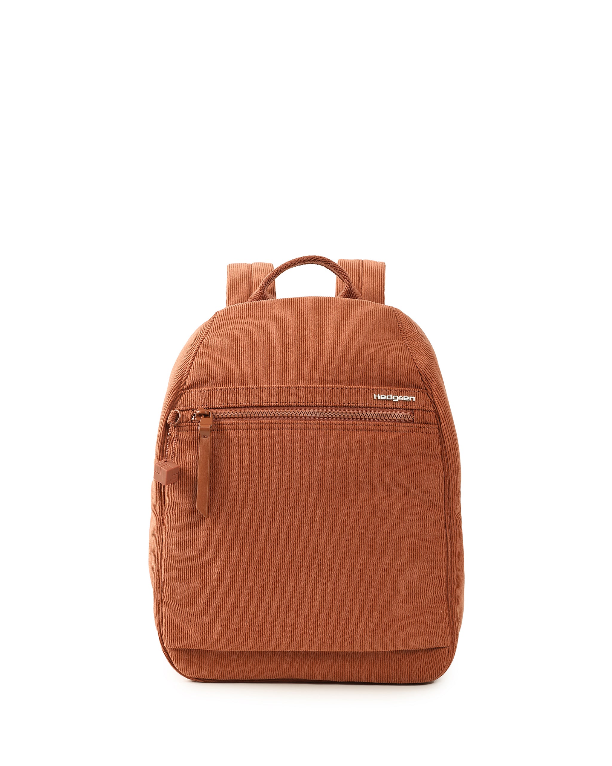 Large VOGUE RFID Backpack in Redwood Corduroy | Hedgren